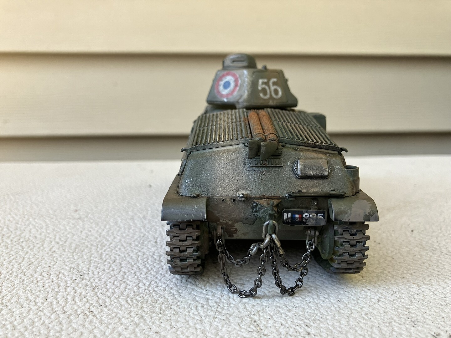 French Medium Tank SOMUA S35 -- Plastic Model Military Vehicle Kit -- 1 ...