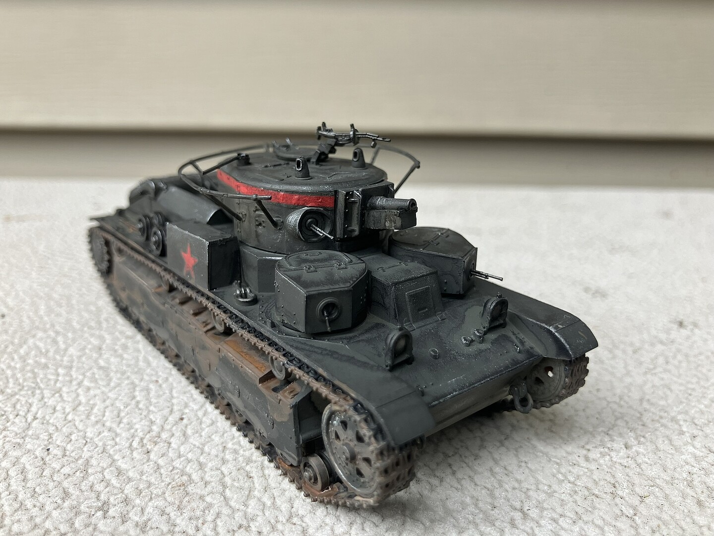 Soviet T-28E Medium Tank -- Plastic Model Military Vehicle -- 1/35 ...