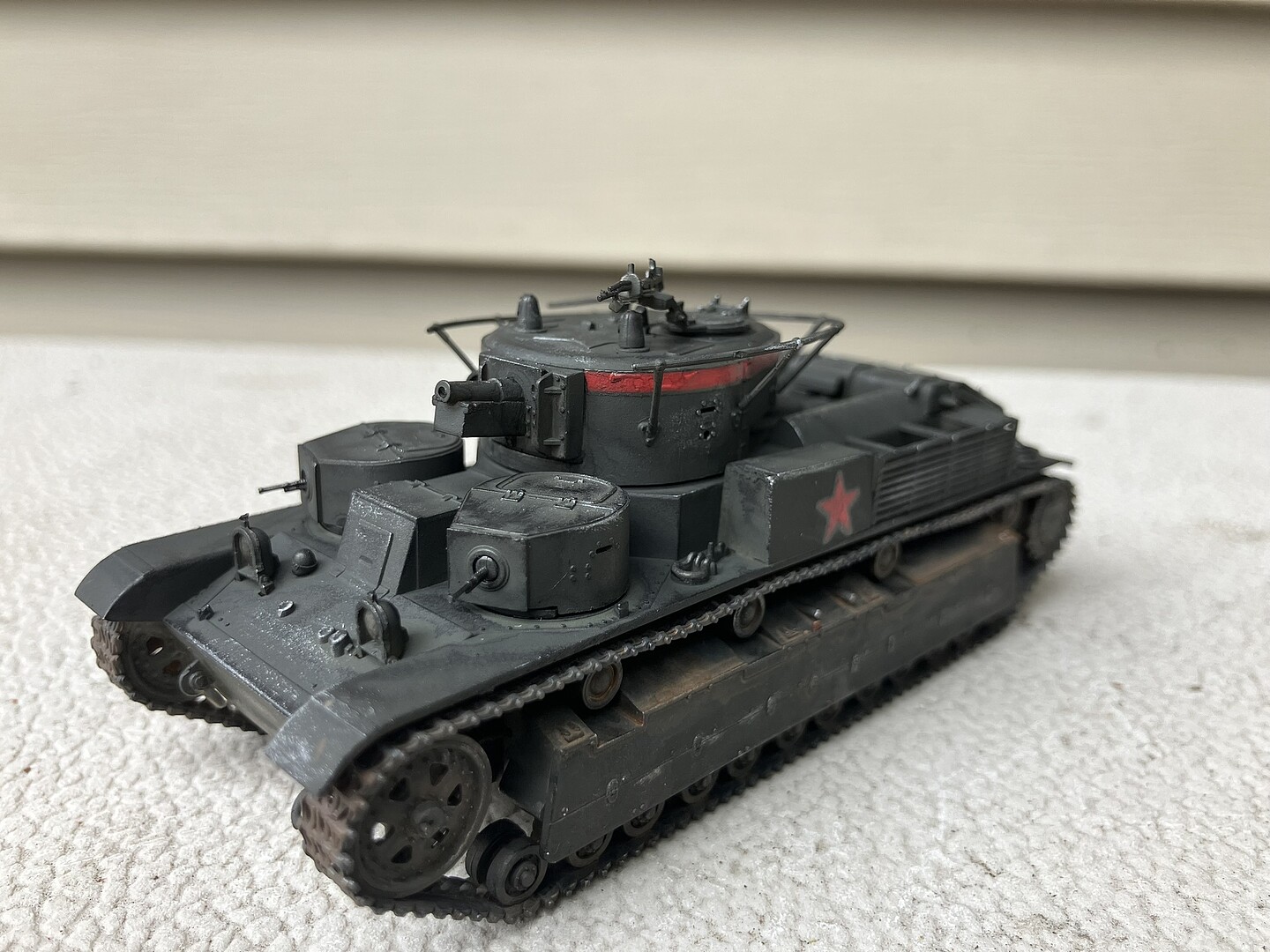 Soviet T-28E Medium Tank -- Plastic Model Military Vehicle -- 1/35 ...