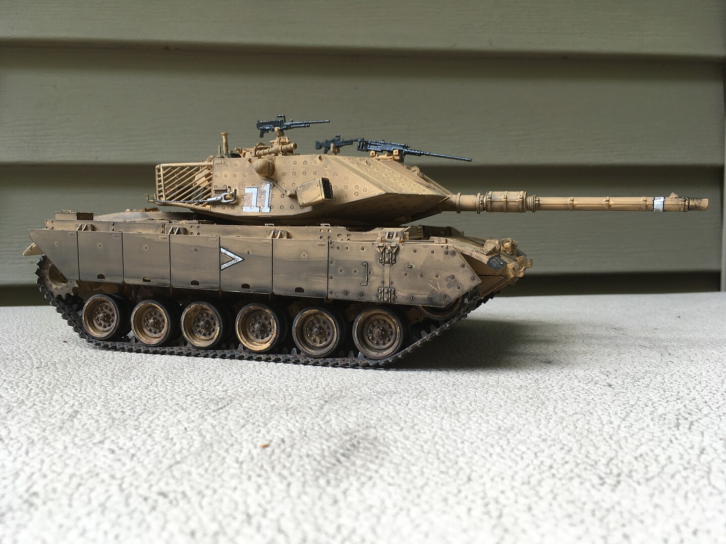 Magach 7C -- Plastic Model Military Vehicle Kit -- 1/35 Scale -- #13297 ...