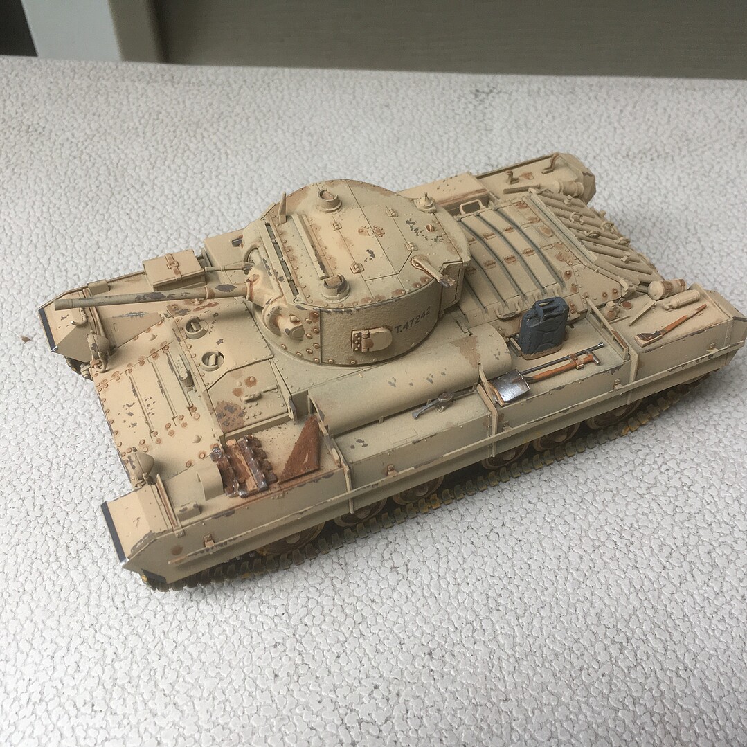 British Infantry Tank Mk.III Valentine -- Plastic Model Military ...