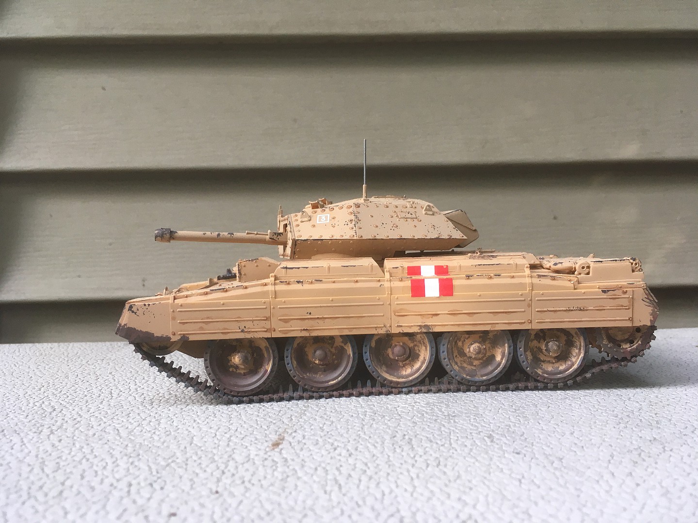British Mk.VI Crusader Mk.III Cruiser Tank -- Plastic Model Military ...