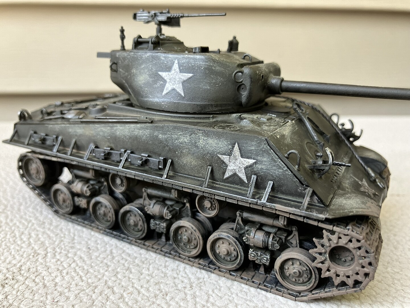 1/48 Scale Sherman Tank Model Tamiya 1/48 Scale Sherman Easy Eight Tank Model - M4A3E8 Military ...