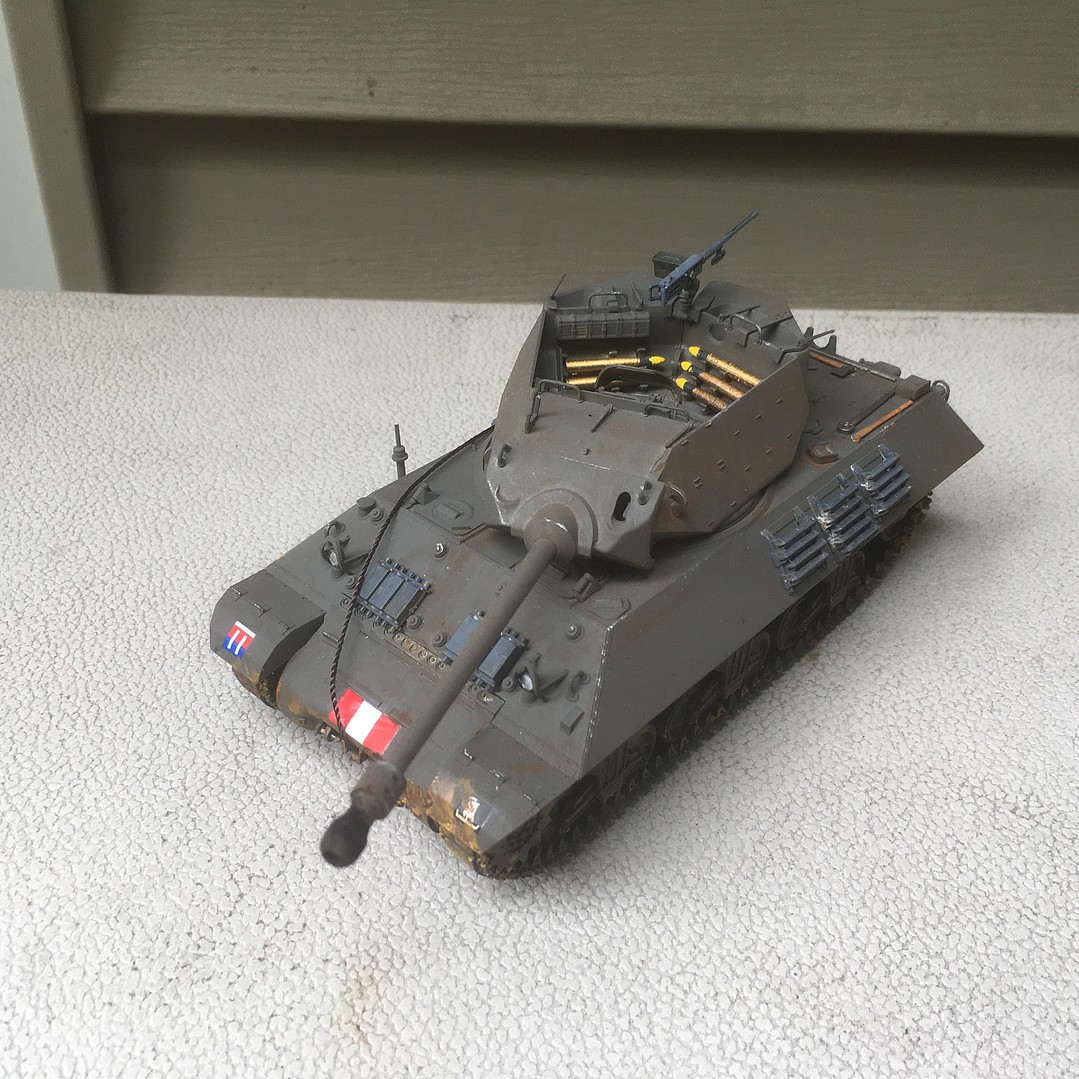 British M10 IIC Achilles Tank Destroyer -- Plastic Model Tank Kit -- 1/ ...