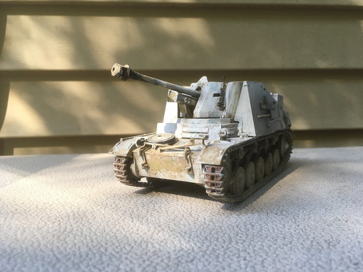 SdKfz 131 Marder II Tank with 7.5cm Pak 40/2 Gun -- Plastic Model Tank ...