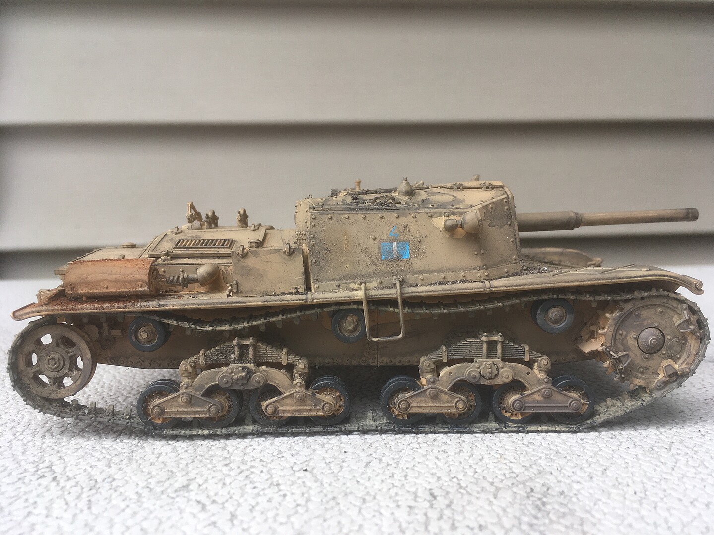 Semovente M42 da75/34 German Army -- Plastic Model Tank Kit -- 1/35 ...