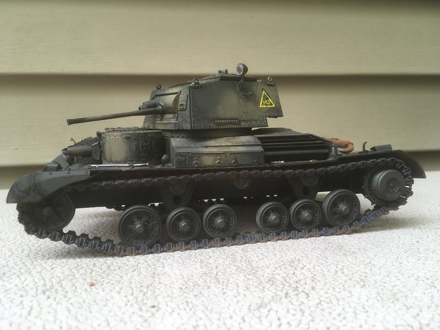 Cruiser A9 Mk I Tank -- Plastic Model Military Tank Kit -- 1/35 Scale ...