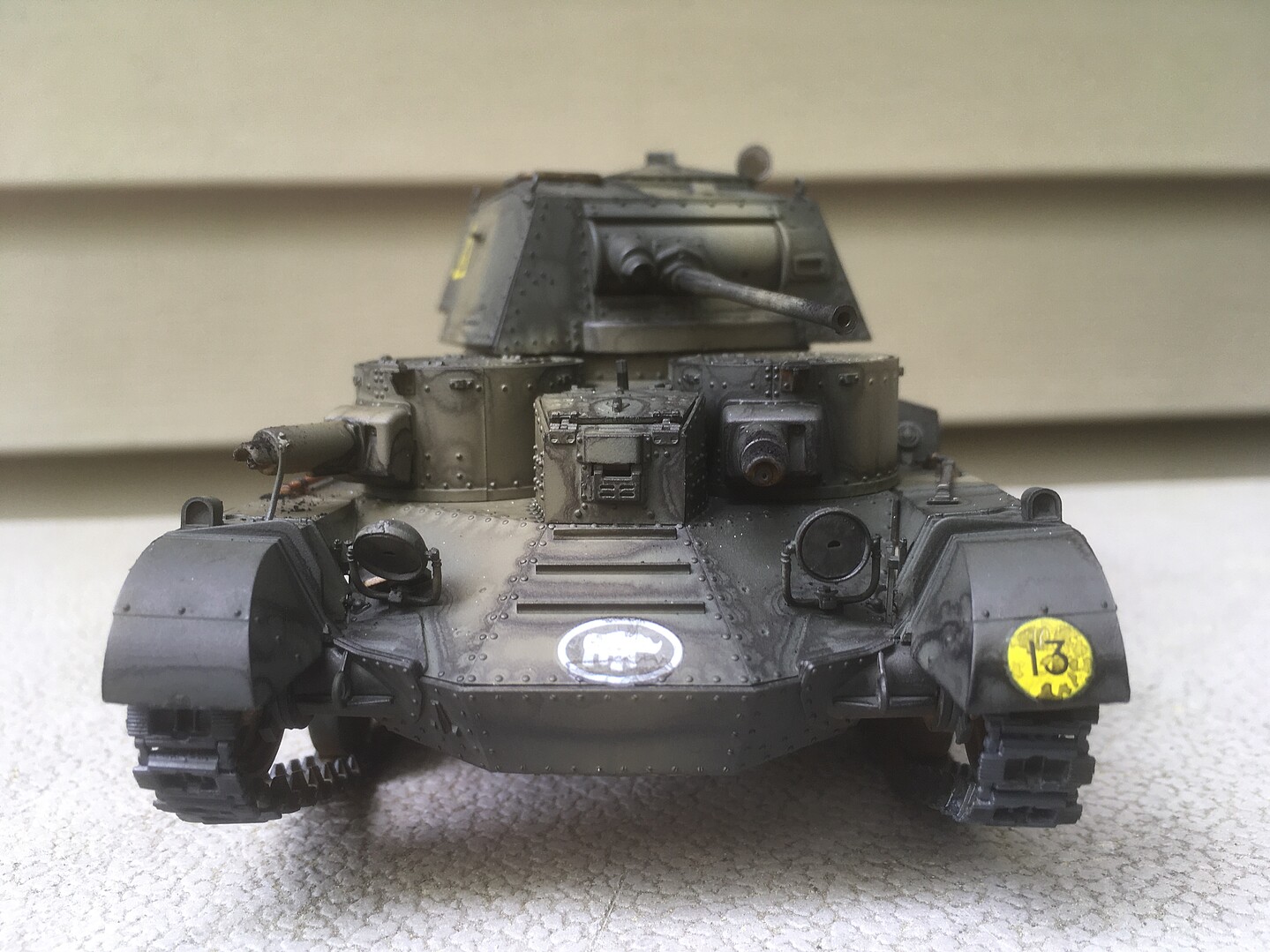 Cruiser A9 Mk I Tank -- Plastic Model Military Tank Kit -- 1/35 Scale ...