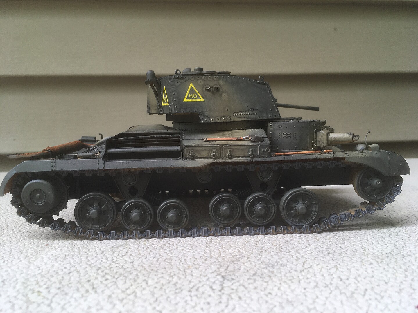 Cruiser A9 Mk I Tank -- Plastic Model Military Tank Kit -- 1/35 Scale ...