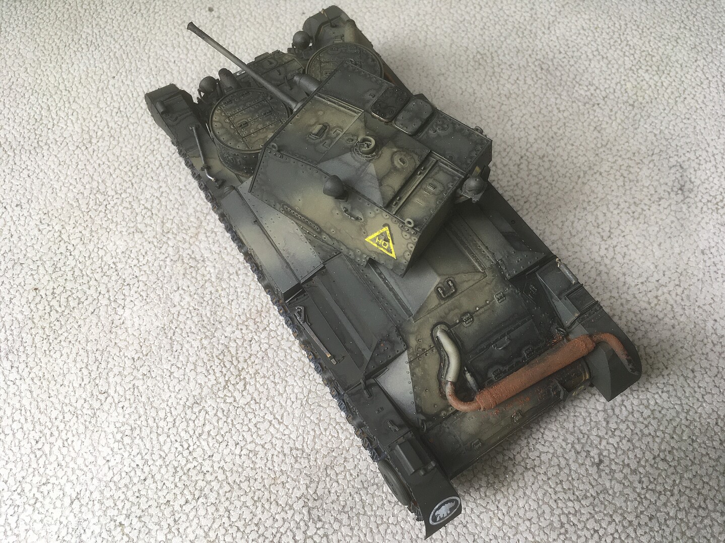 Cruiser A9 Mk I Tank -- Plastic Model Military Tank Kit -- 1/35 Scale ...