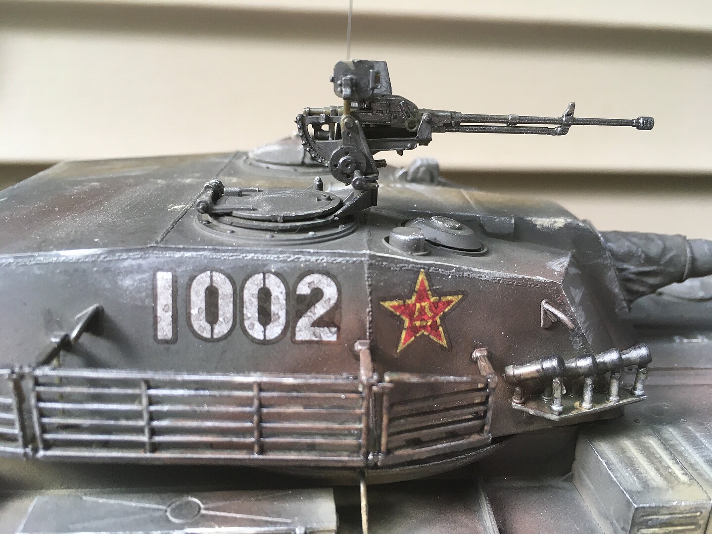 120mm Type 89 anti-tank gun -- Plastic Model Military Vehicle Kit -- 1/ ...