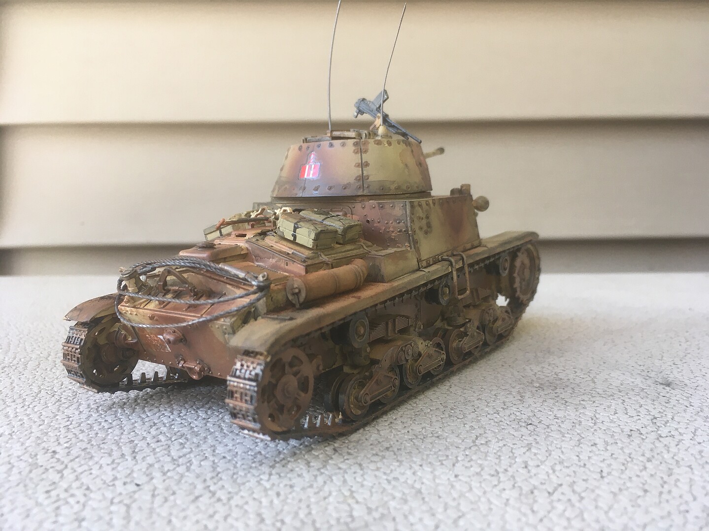 Italian Tank Carro Armato M13/40 -- Plastic Model Military Vehicle Kit ...