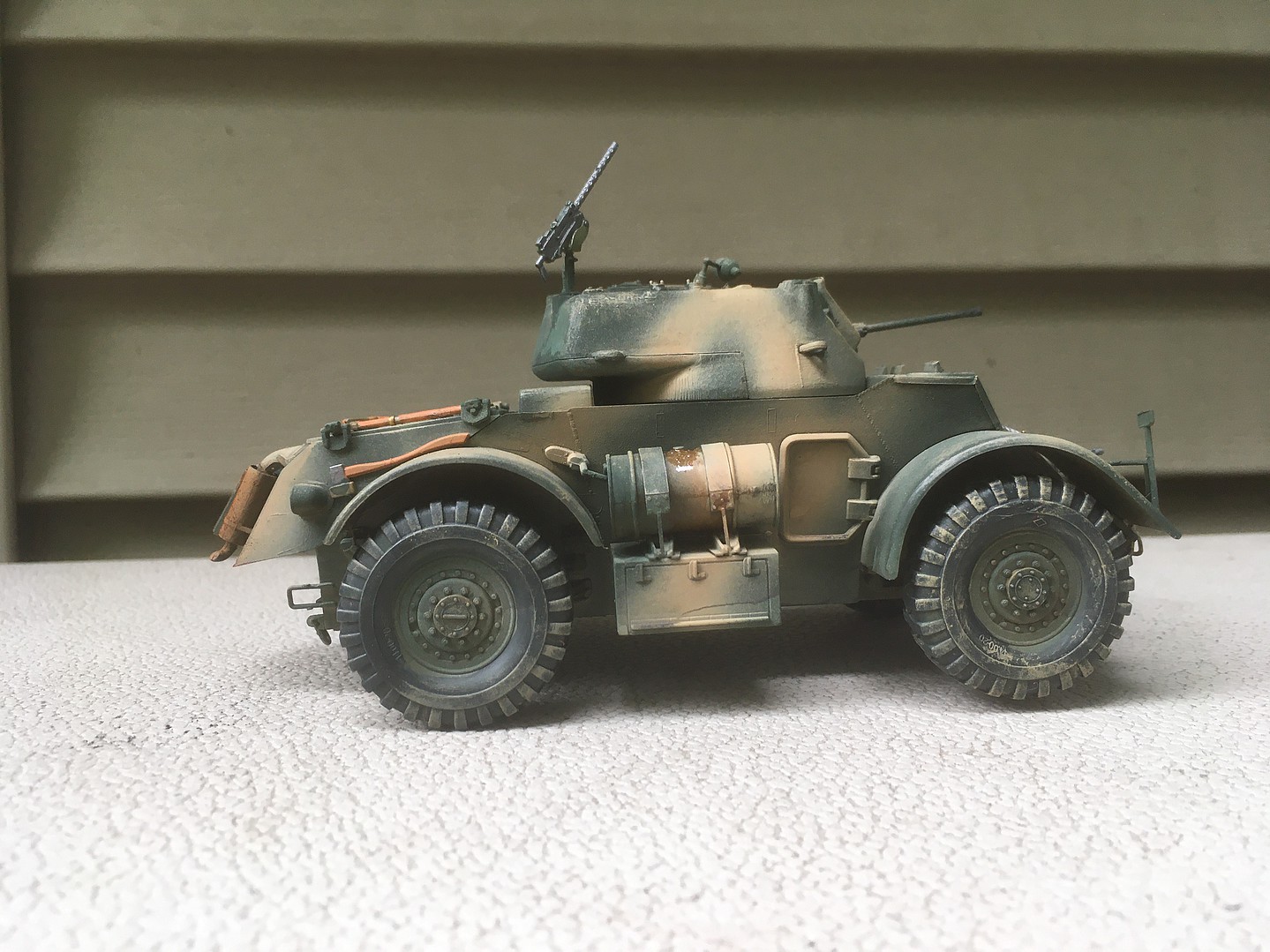 British T17E1 Staghound A/C Mk.I Late -- Plastic Model Military Vehicle ...