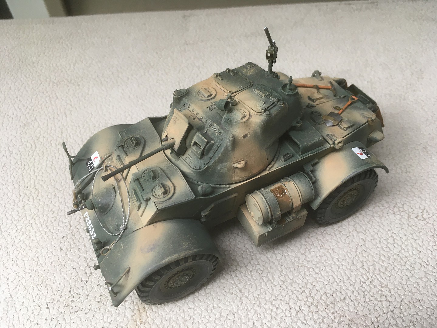 British T17E1 Staghound A/C Mk.I Late -- Plastic Model Military Vehicle ...