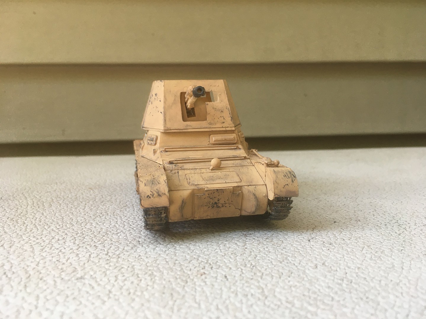Panzerjager I EarlyTank w/4.7cm PaK (t) Gun -- Plastic Model Tank Kit ...
