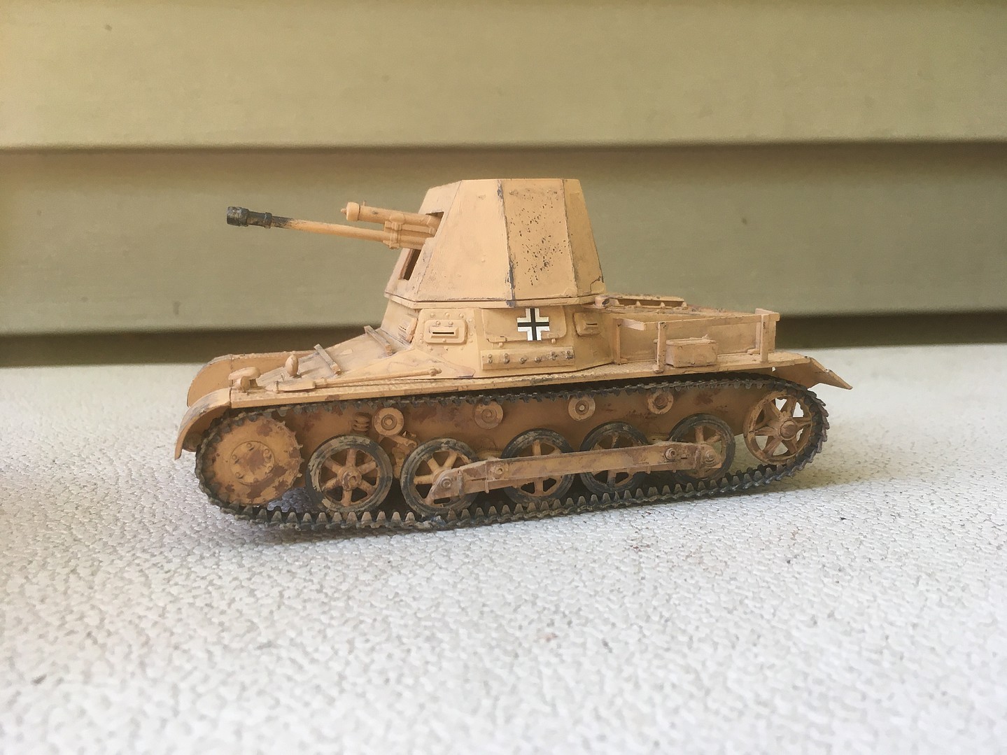 Panzerjager I EarlyTank w/4.7cm PaK (t) Gun -- Plastic Model Tank Kit ...