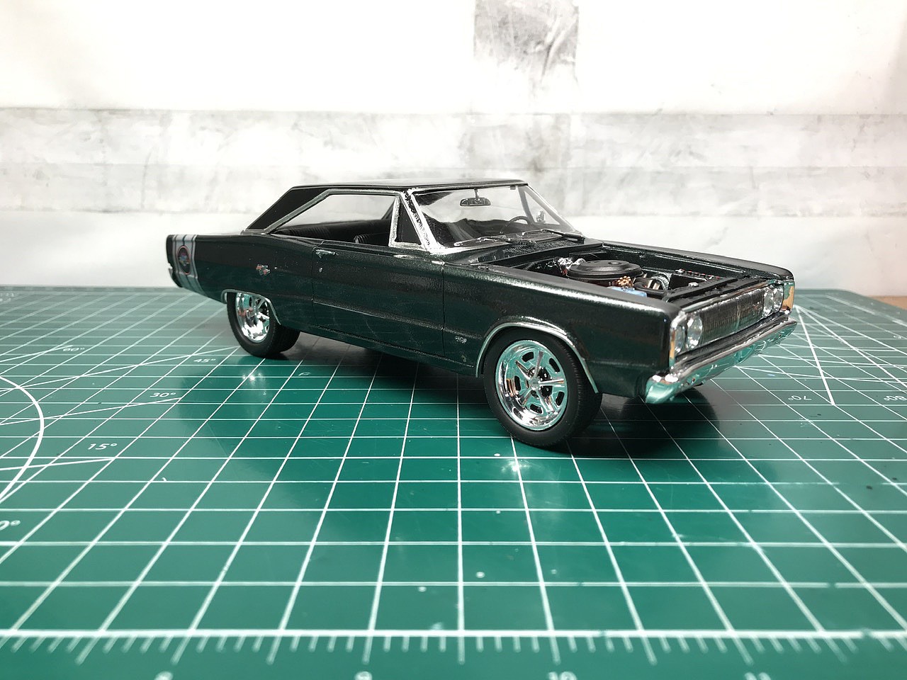 1967 Foose Designed Dodge Coronet -- Plastic Model Car Kit -- 1/25 ...