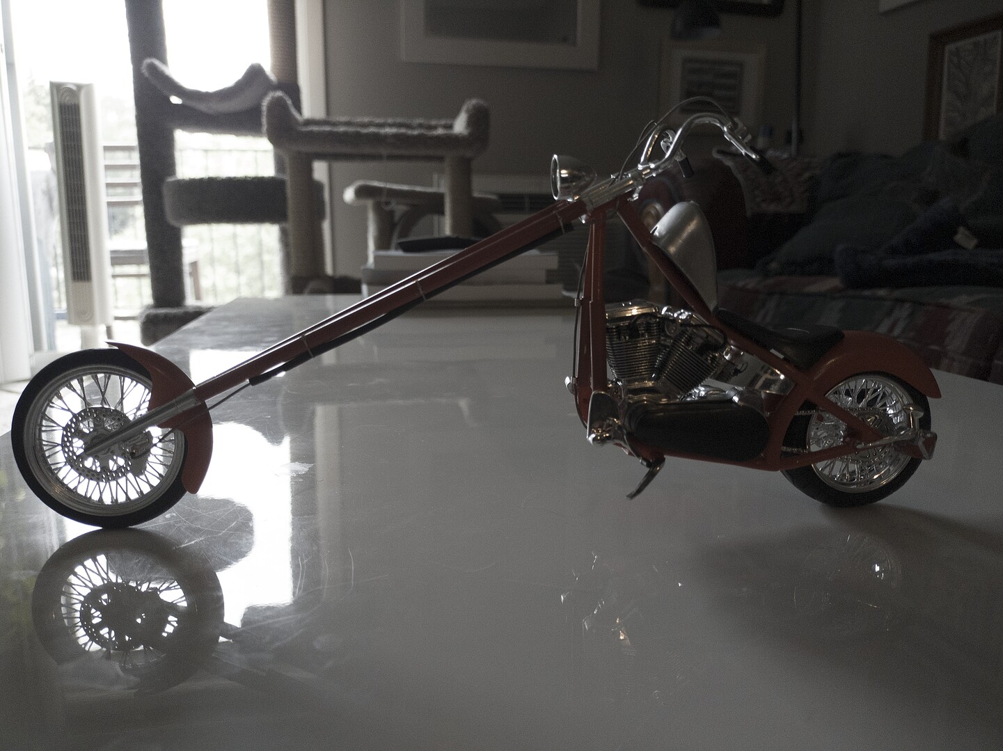 Custom Chopper Set -- 1/12 Scale Plastic Model Motorcycle Kit ...