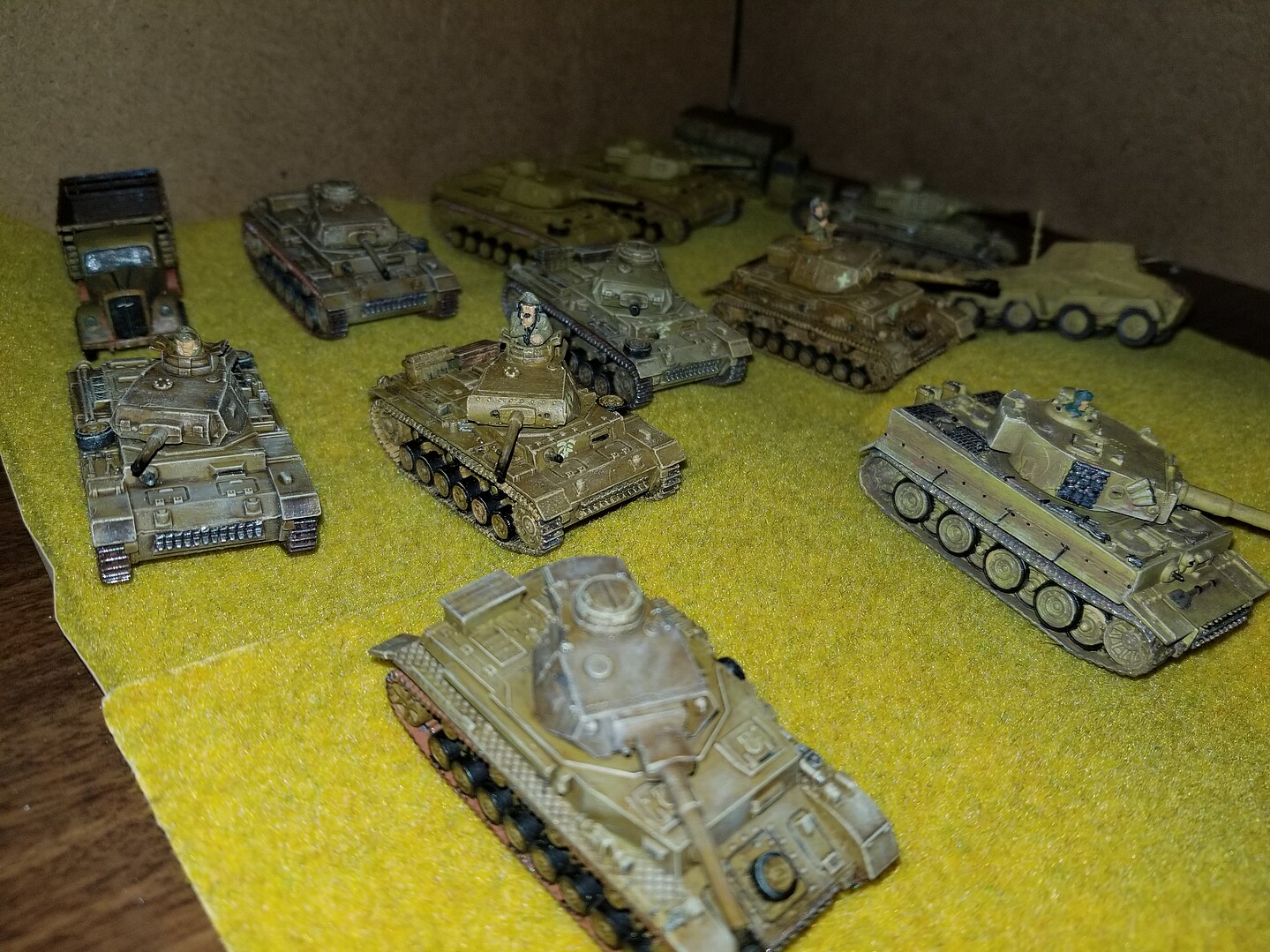 WWII German Panzer IV Tank (5) -- Plastic Model Tank Kit -- 15mm ...