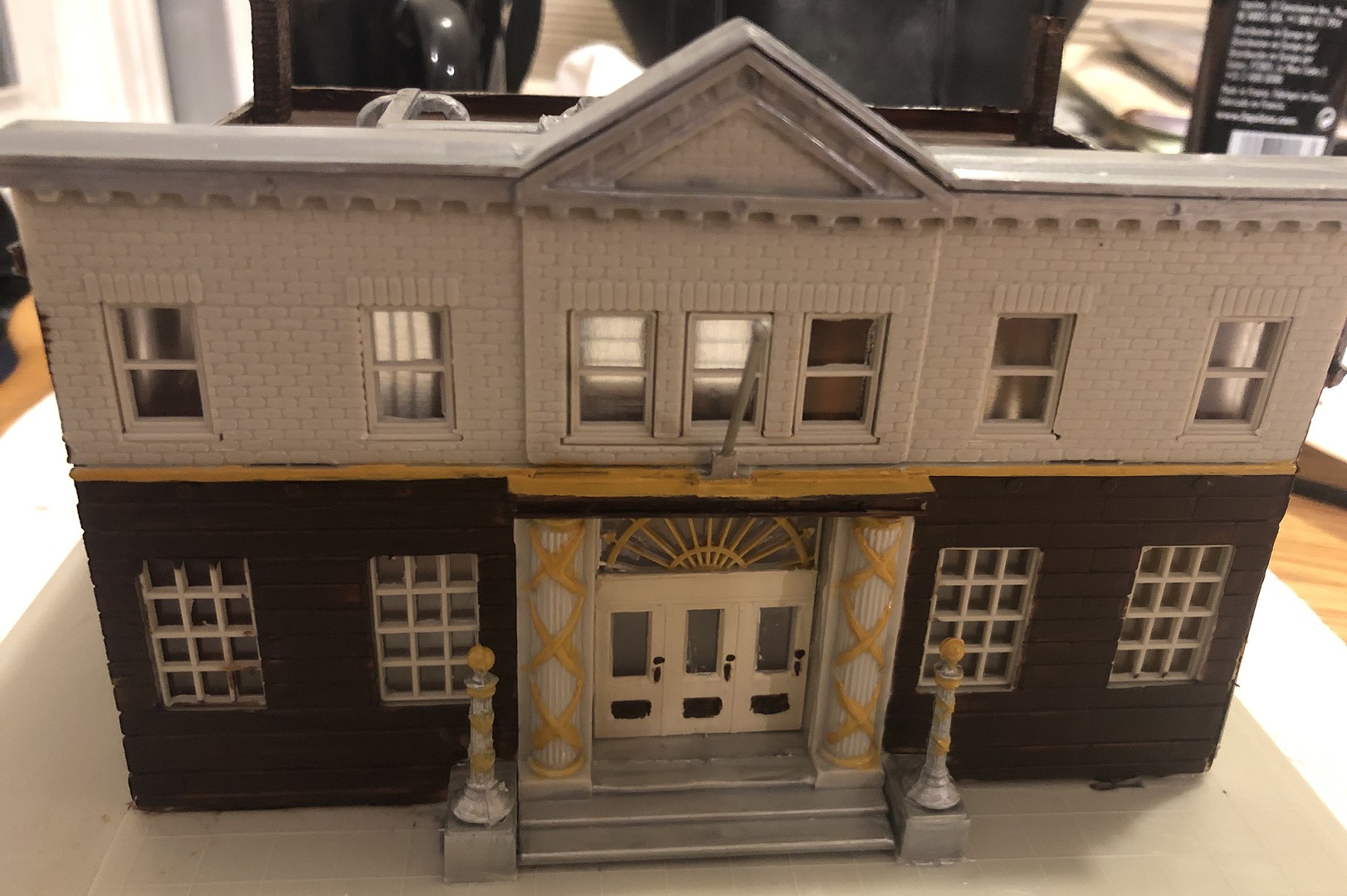 Woodlawn Police Station Kit -- Model Train Building -- HO Scale ...