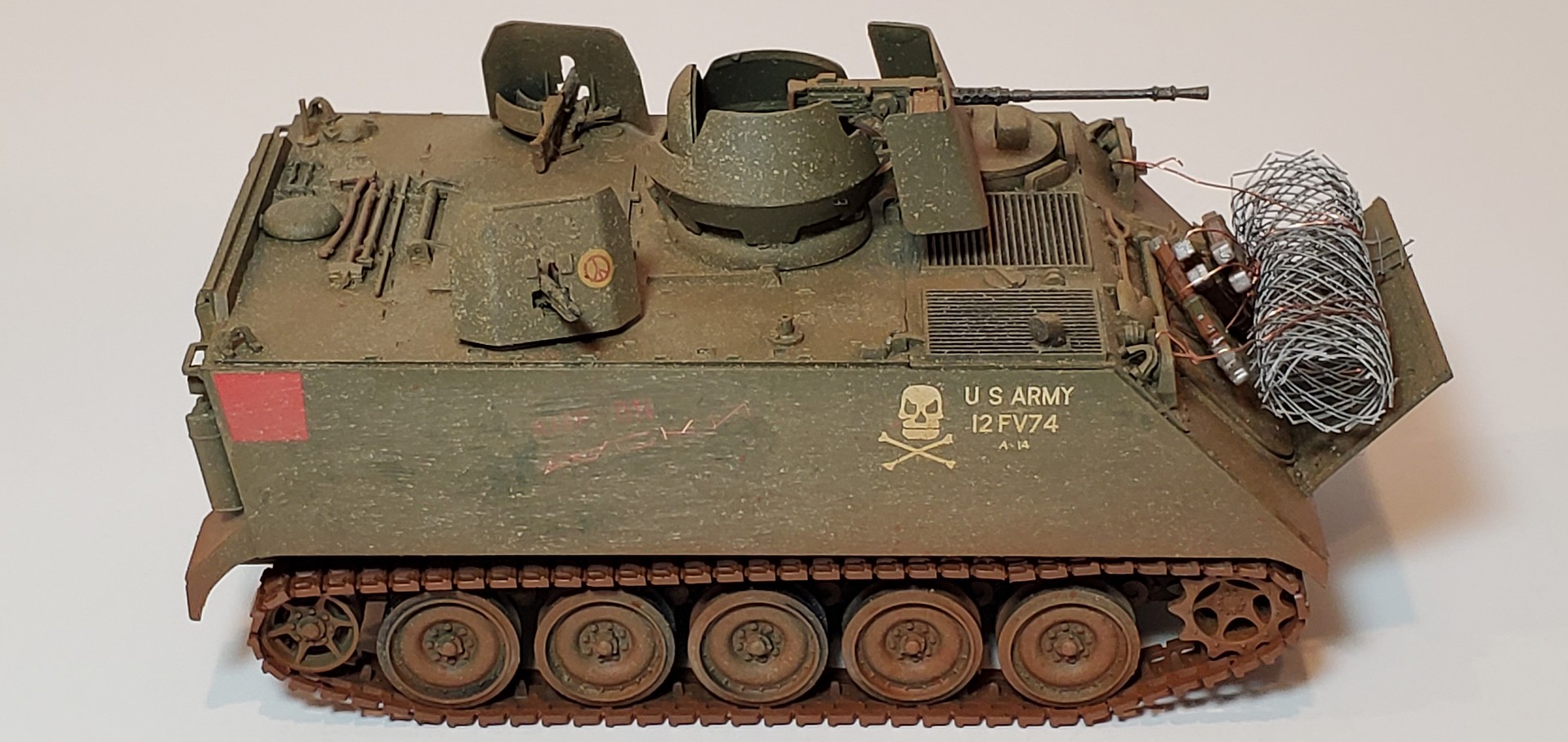 US M113 ACAV Support Vehicle -- Plastic Model Military Vehicle Kit -- 1 ...