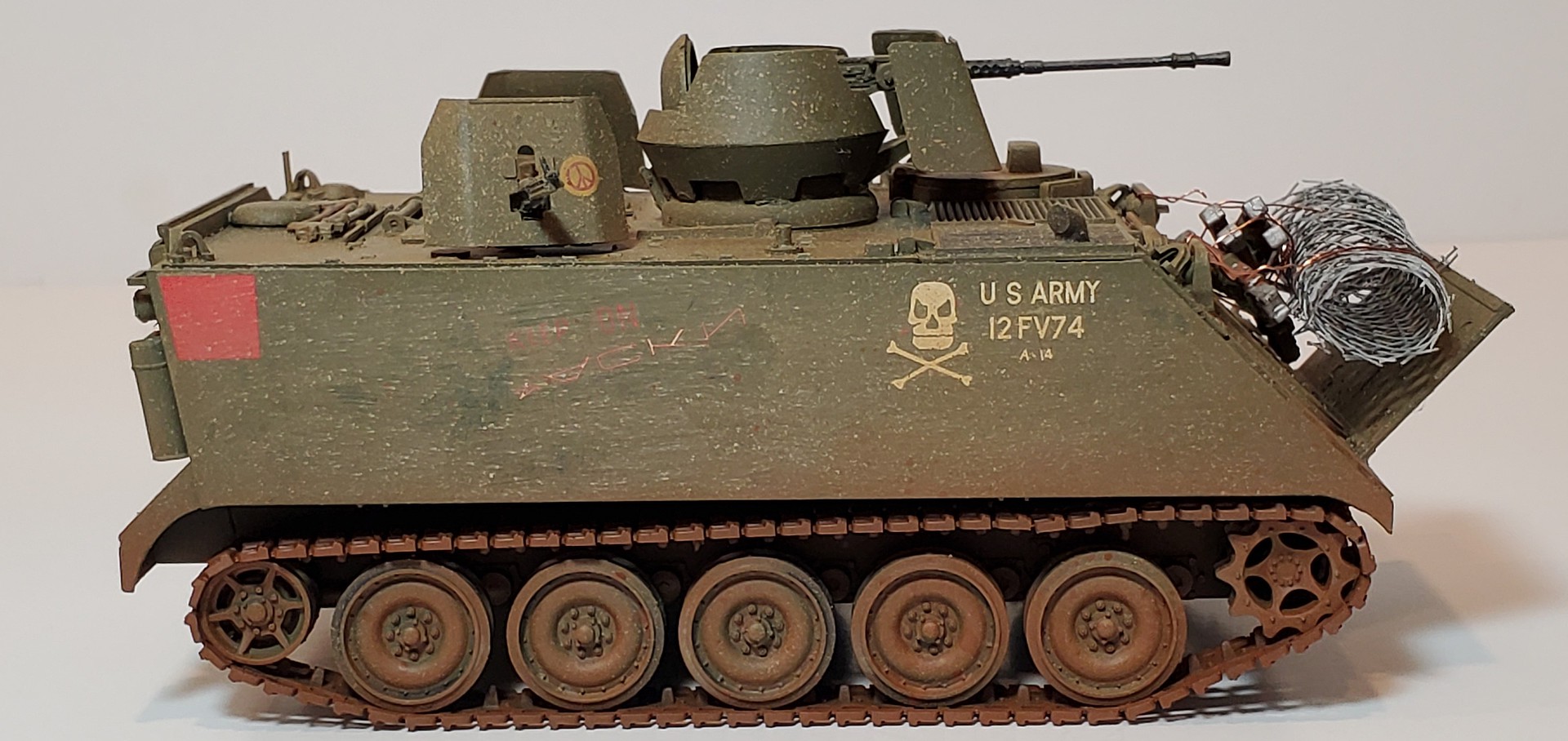 US M113 ACAV Support Vehicle -- Plastic Model Military Vehicle Kit -- 1 ...