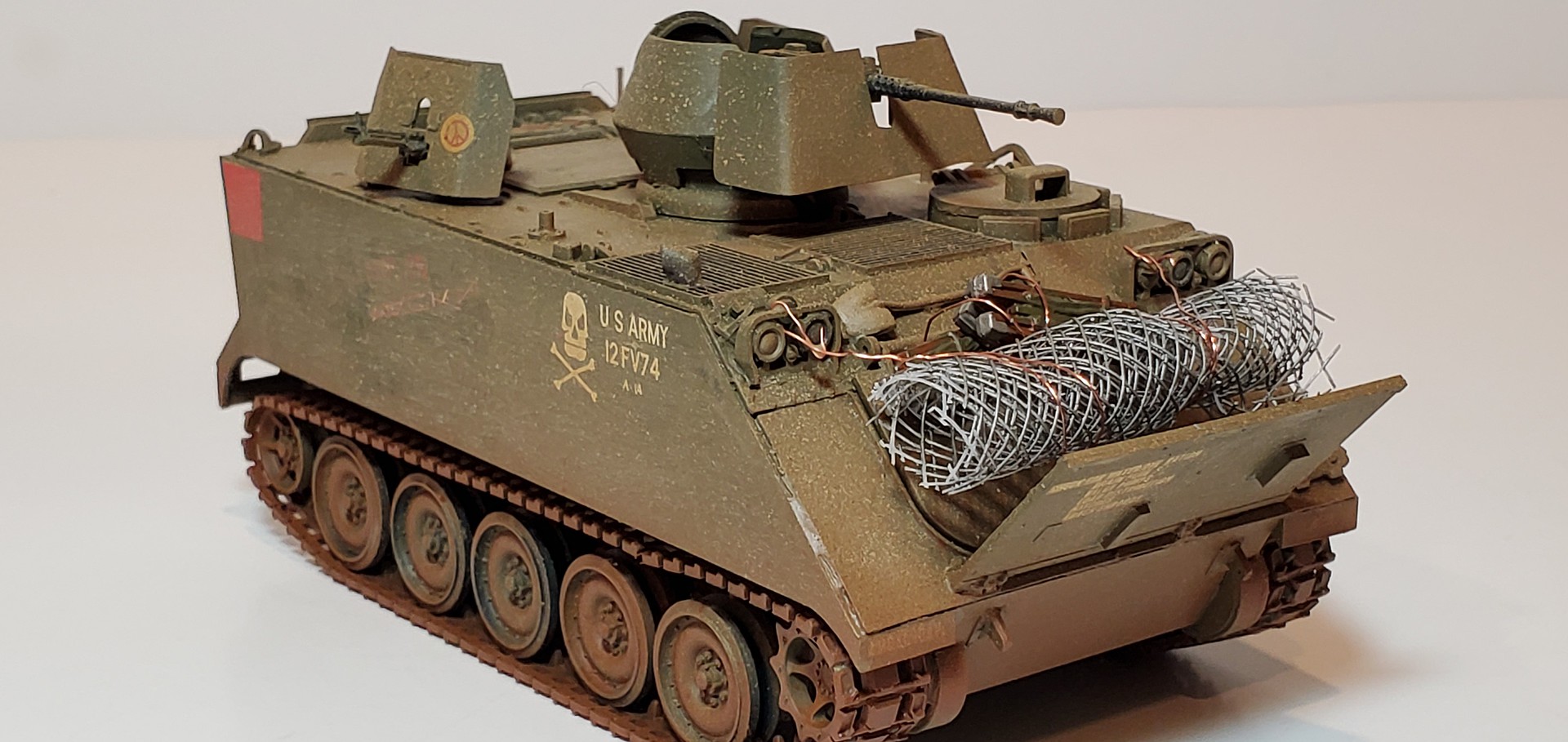 US M113 ACAV Support Vehicle -- Plastic Model Military Vehicle Kit -- 1 ...