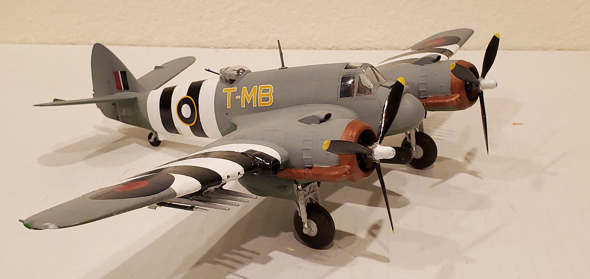 Bristol Beaufighter TF.Mk.X Fighter Aircraft -- Plastic Model Airplane ...