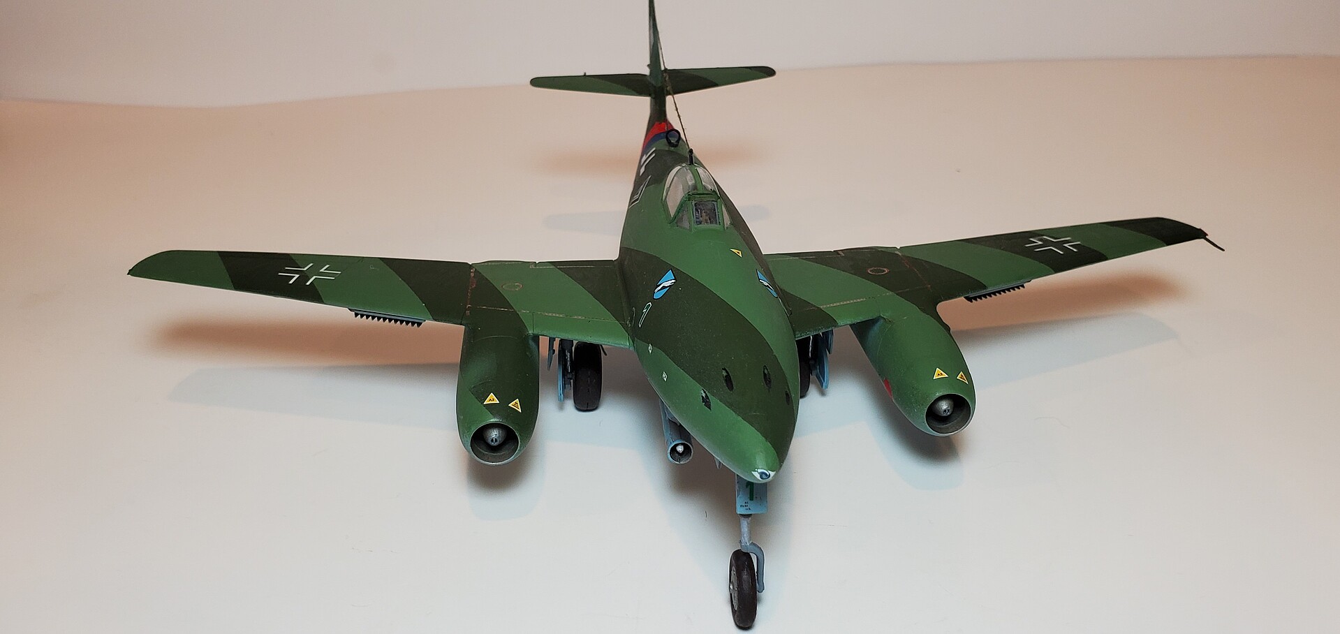 Messerschmitt Me 262 A-1a Fighter Aircraft -- Plastic Model Airplane ...