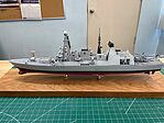 Trumpeter HMS Type 45 British Destroyer Plastic Model Military Ship 1/ ...
