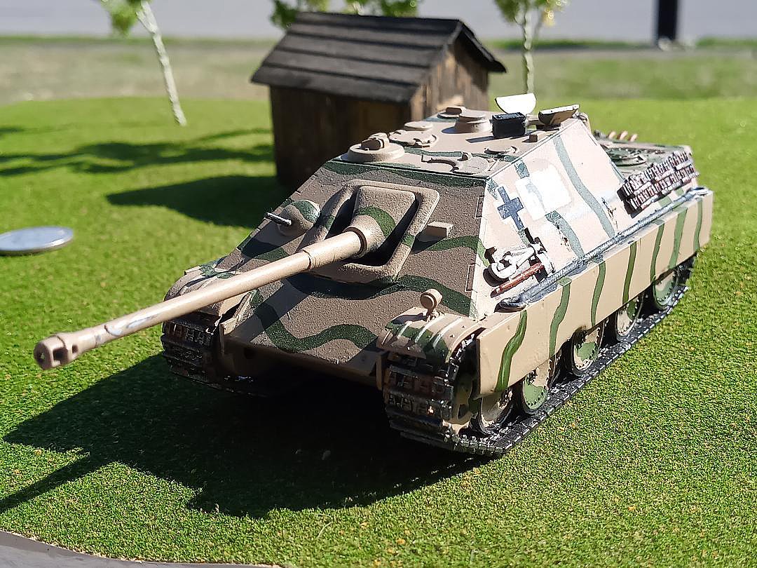 Jagdpanther Mid-Type German Tank -- Plastic Model Military Vehicle Kit ...