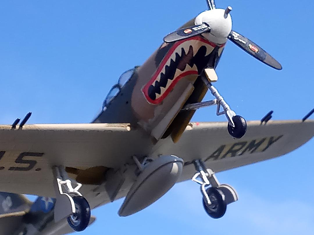 P-39Q Airacobra -- Snap Tite Plastic Model Aircraft Kit -- 1/72 Scale ...