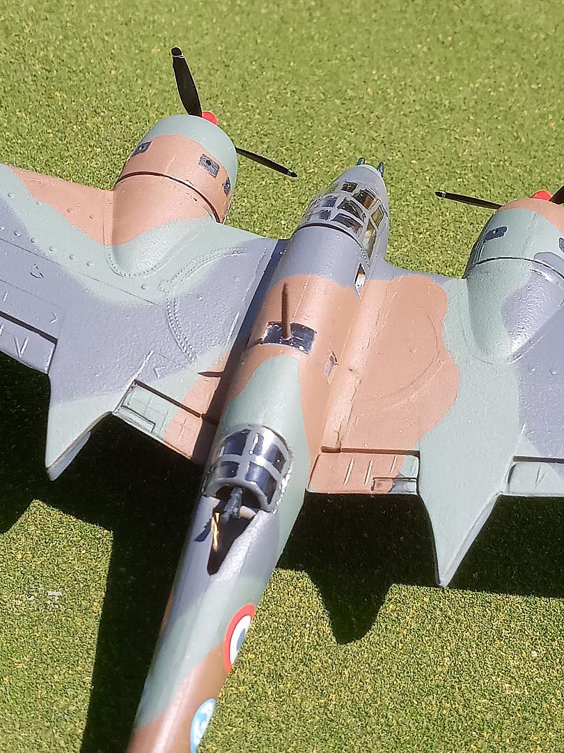 Breguet 693/2 WWII French Ground Attack Plane -- Plastic Model Airplane ...