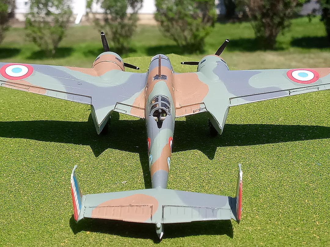 Breguet 693/2 WWII French Ground Attack Plane -- Plastic Model Airplane ...