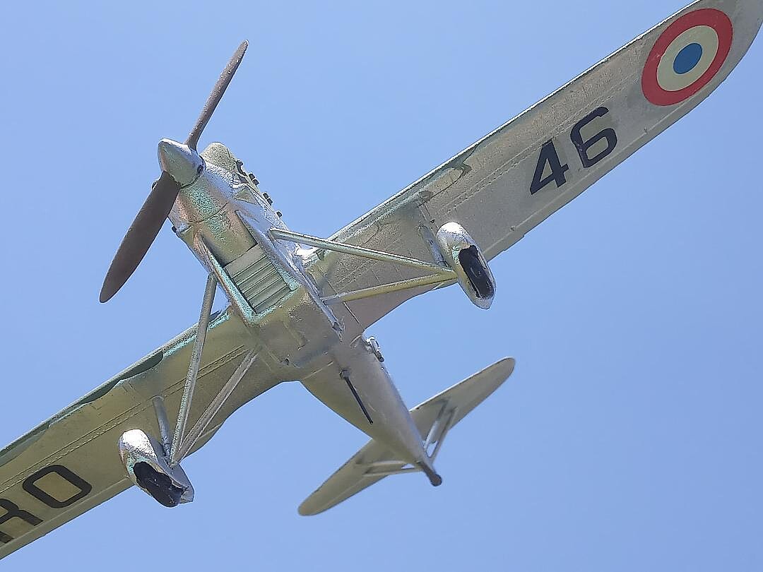 Dewoitine D500 Aircraft (New Tool) -- Plastic Model Airplane Kit -- 1/ ...