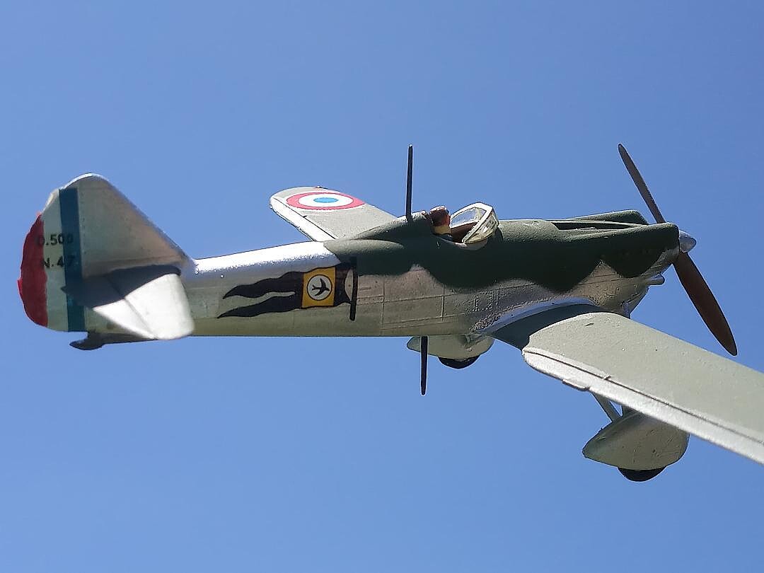 Dewoitine D500 Aircraft (New Tool) -- Plastic Model Airplane Kit -- 1/ ...
