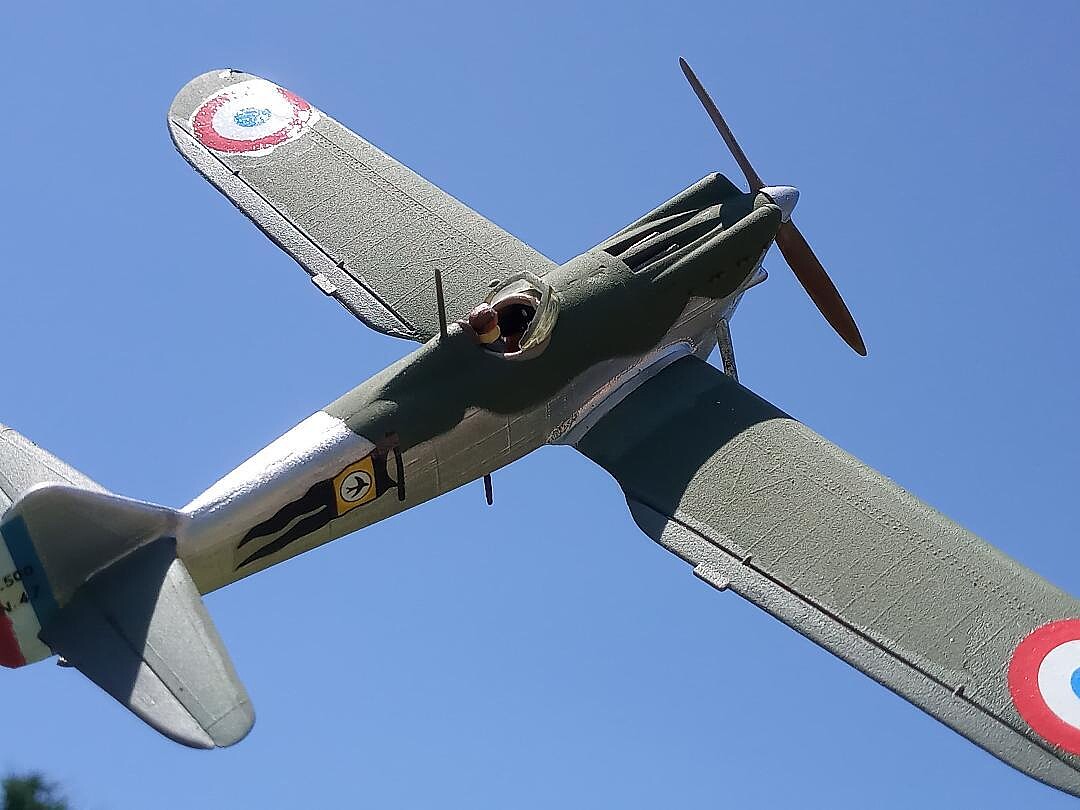 Dewoitine D500 Aircraft (New Tool) -- Plastic Model Airplane Kit -- 1/ ...