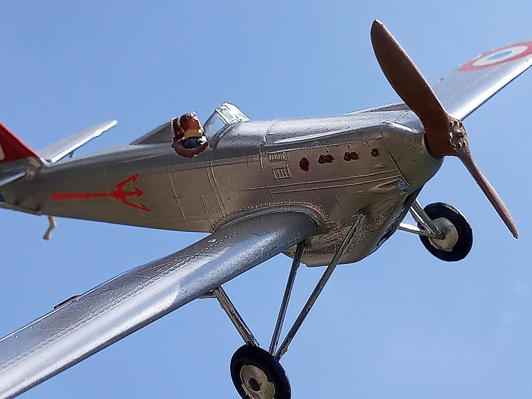 Dewoitine D500 Aircraft (New Tool) -- Plastic Model Airplane Kit -- 1/ ...