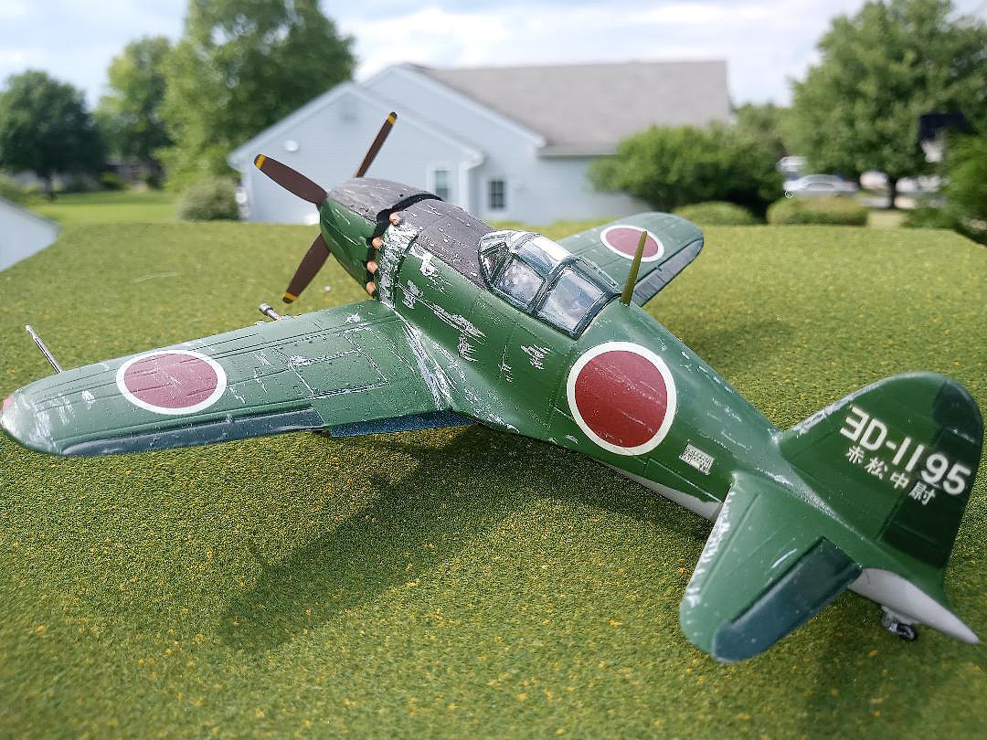 Mitsubishi J2M3 Raiden (Jack) -- Plastic Model Airplane Kit -- 1/72 ...