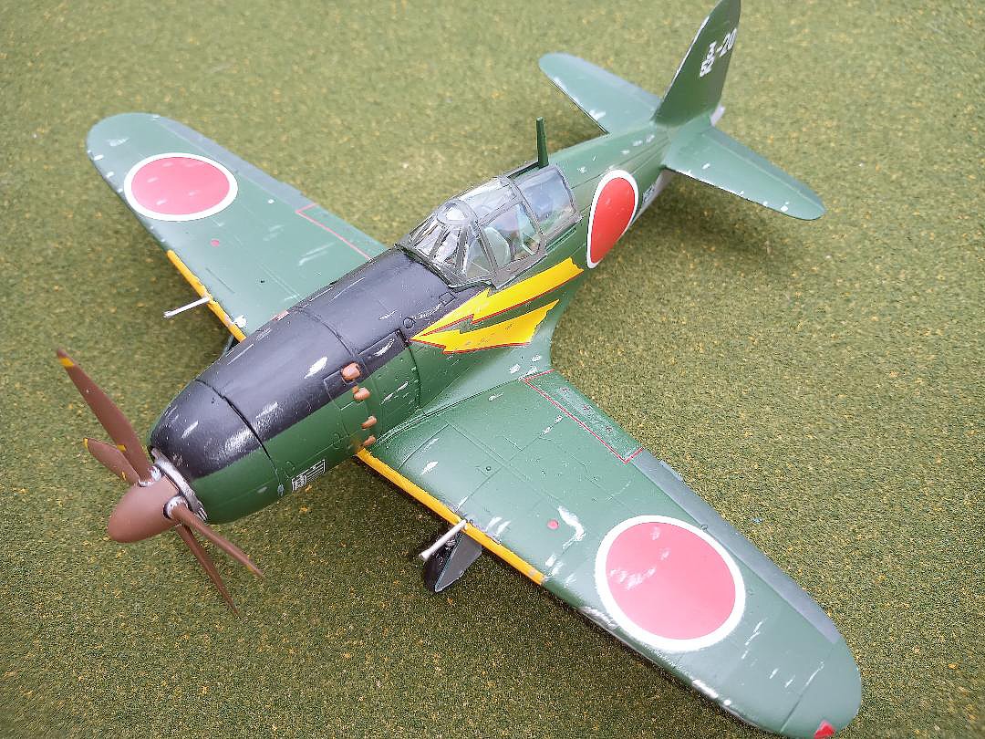 Mitsubishi J2M3 Raiden (Jack) -- Plastic Model Airplane Kit -- 1/72 ...