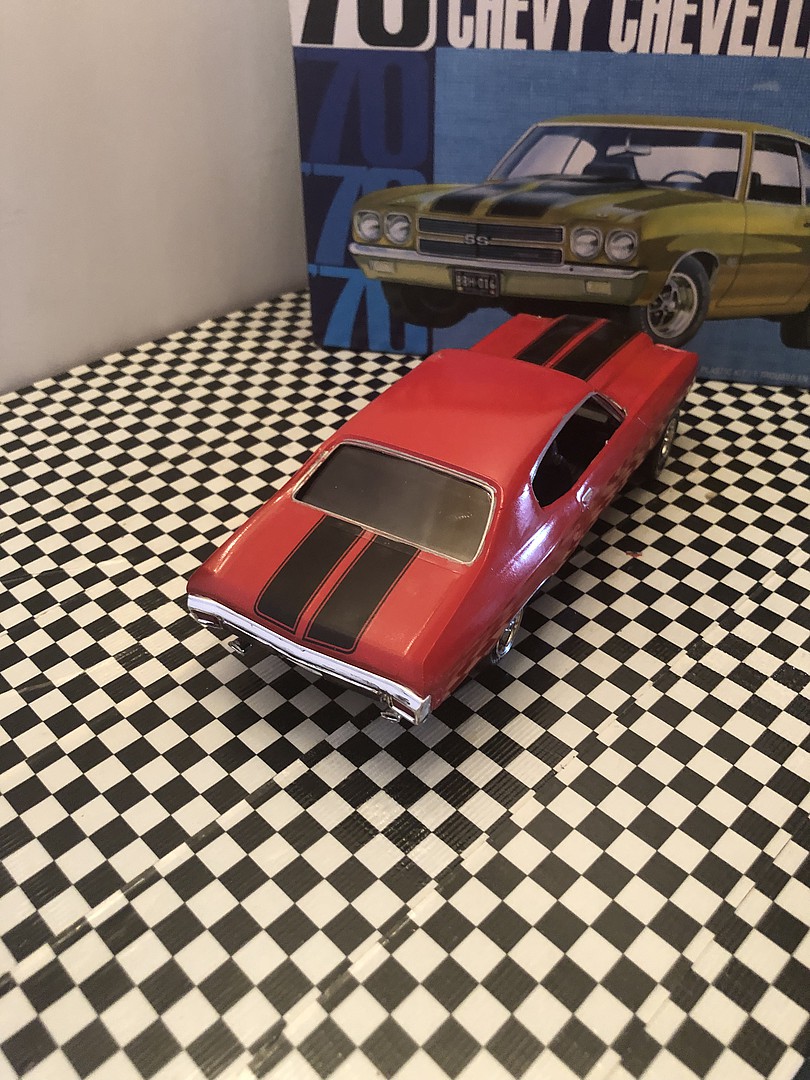 1970 Chevy Chevelle 22 2T -- Plastic Model Car Kit -- 1/25 Scale ...