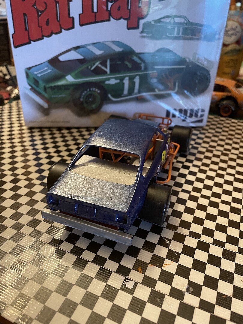 1974 Chevy Vega Modified Rat Trap Race Car -- Plastic Model Car Vehicle ...