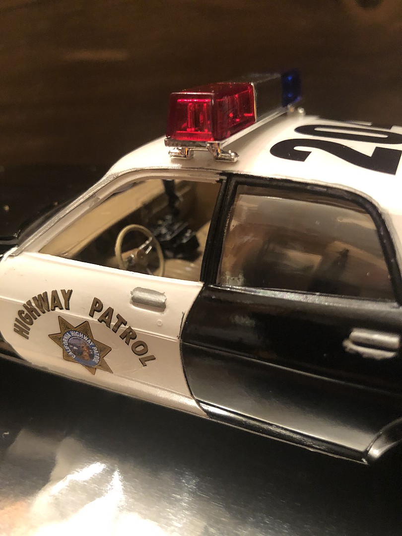 '78 Dodge Monaco CHP Police -- Plastic Model Car Vehicle Kit -- 1/25 ...