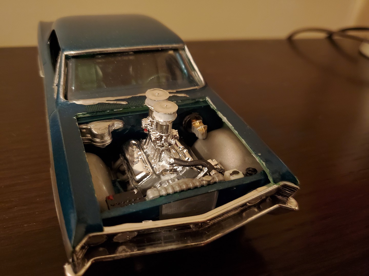 1967 Chevy Chevelle Pro Street Car -- 1/25 Scale -- Plastic Model Car ...