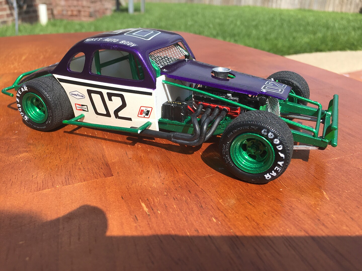 1936 Wild One Modified Chevy -- Plastic Model Car Vehicle Kit -- 1/25 ...