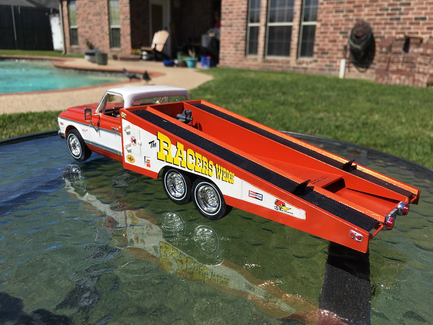 1972 Chevy Racer's Wedge -- Plastic Model Truck Vehicle Kit -- 1/25 ...