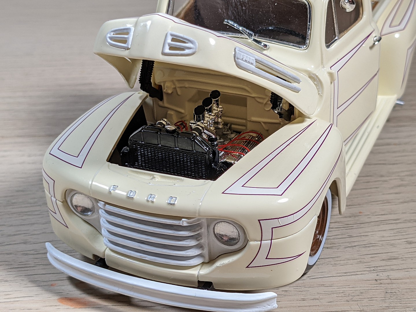 1950 Ford Pickup 2'n 1 -- Plastic Model Truck Kit -- 1/25 Scale ...