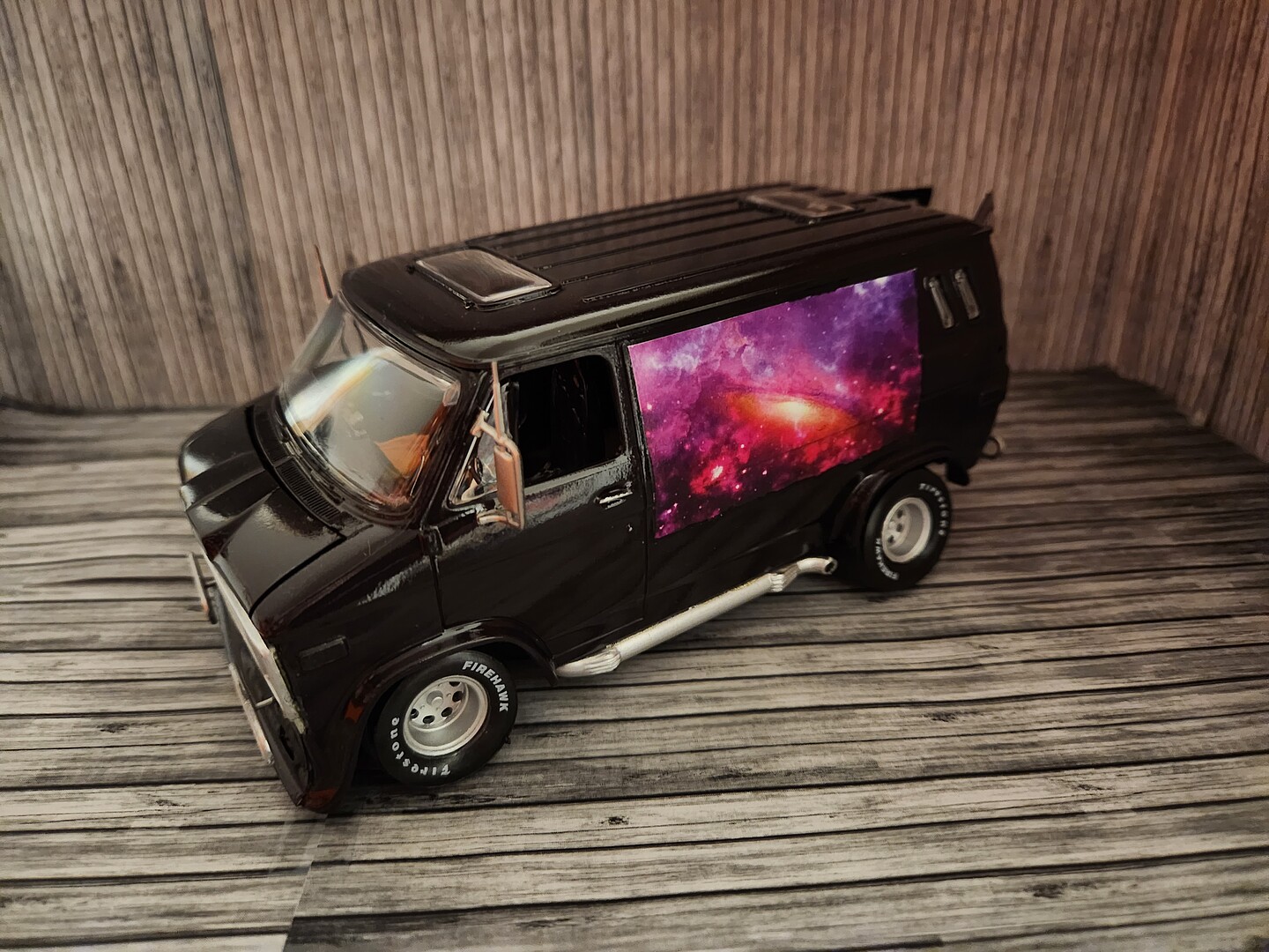 '76 Chevy Custom Van -- Plastic Model Car Kit -- 1/24 Scale -- #854490 ...