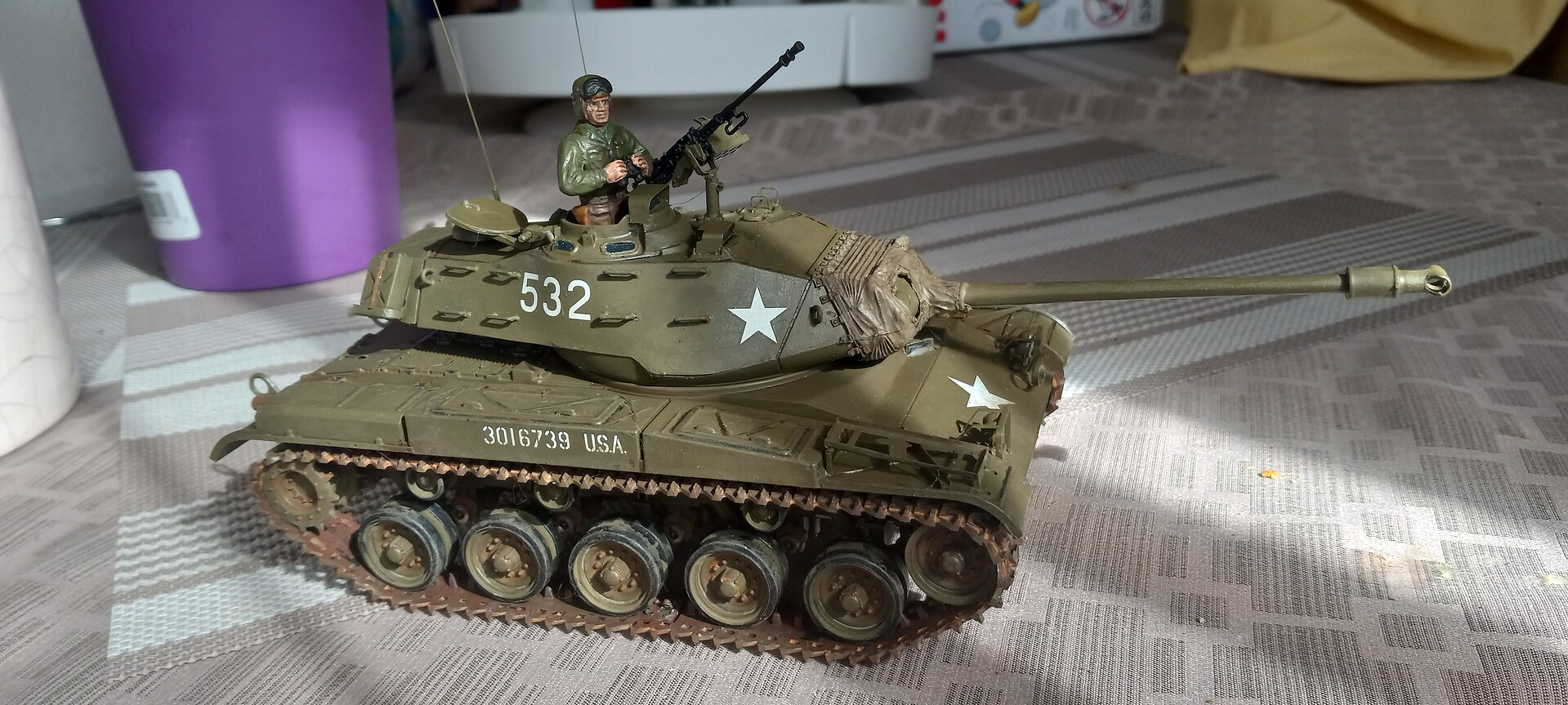 US M41 Walker Bulldog -- Plastic Model Military Vehicle Kit -- 1/35 ...