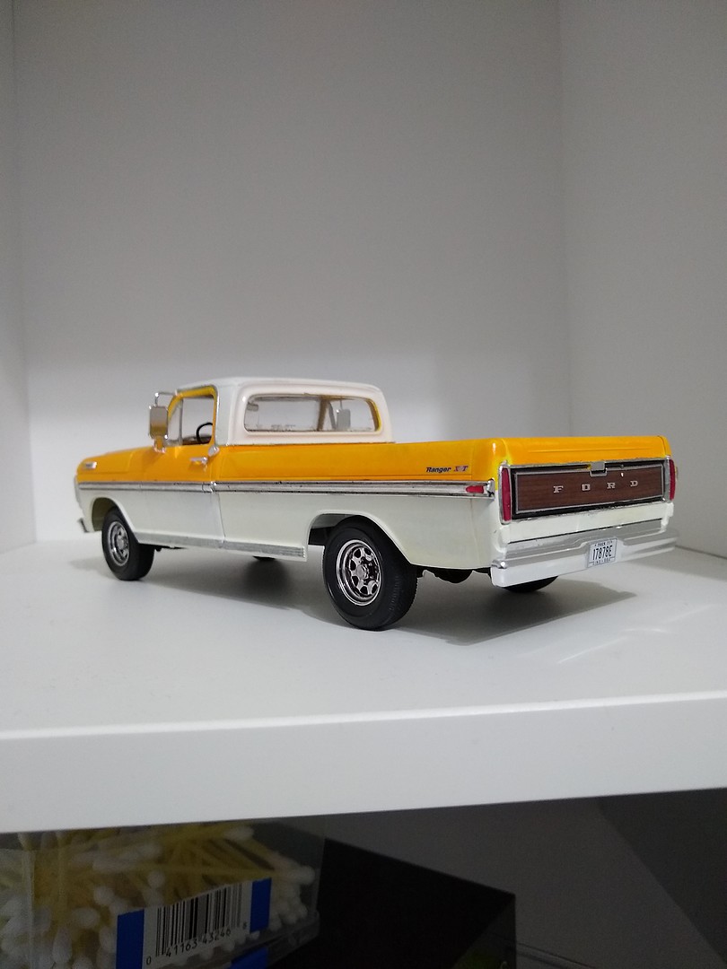 1971 Ford Ranger Pickup -- Plastic Model Car Kit -- 1/25 Scale -- #1208 ...